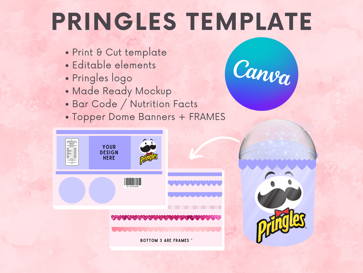 Pringles Can Canva Template – The Crafting Lair