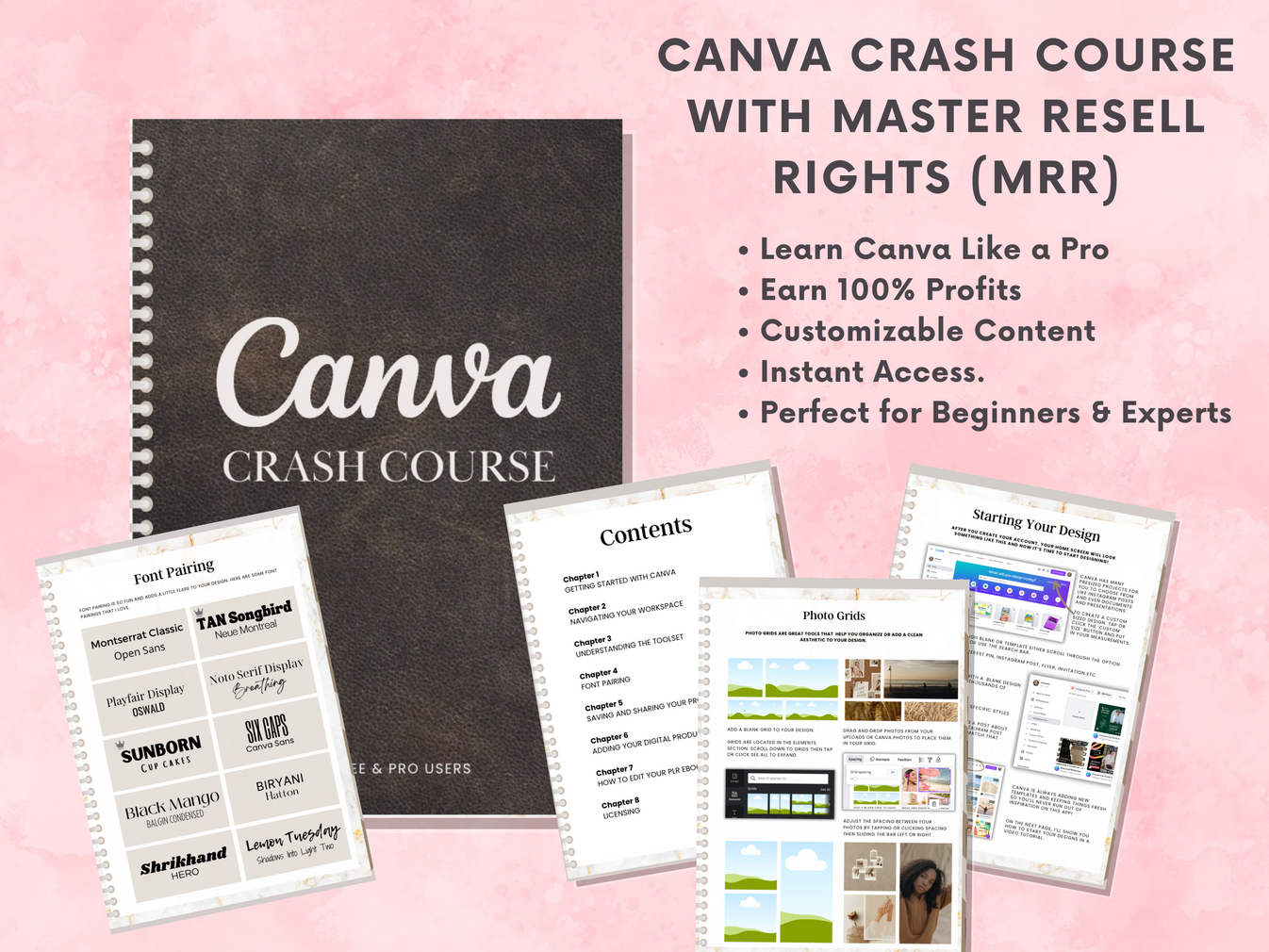 Canva Crash Course W/ MRR Licensing – The Crafting Lair