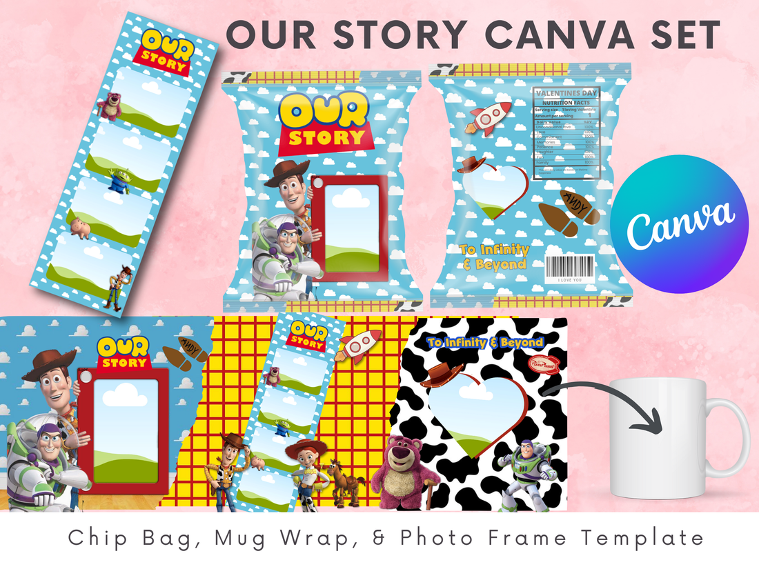 Our Story Canva Template Set – The Crafting Lair